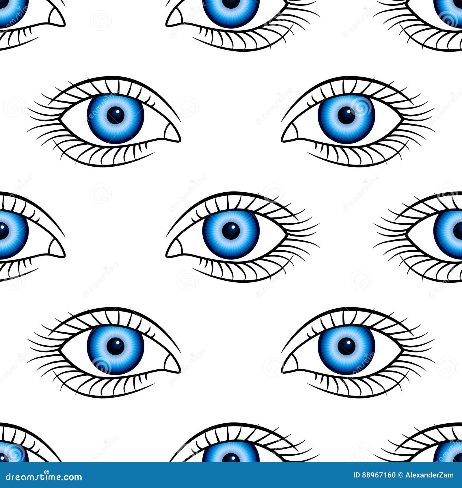 Human eye pattern stock vector. Illustration of look - 88967160