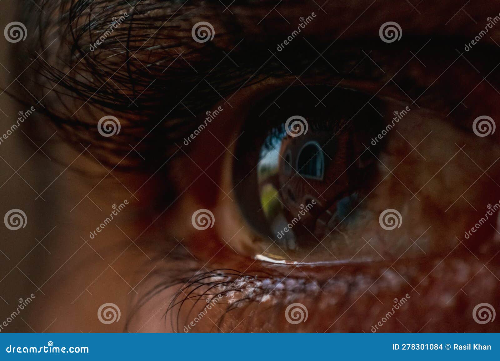 The human eye, Sad eye stock photo. Image of white, pupil - 278301084