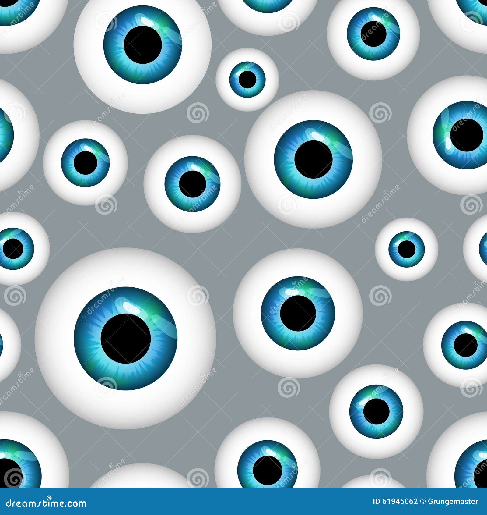 Human eye seamless pattern stock vector. Illustration of seamless ...