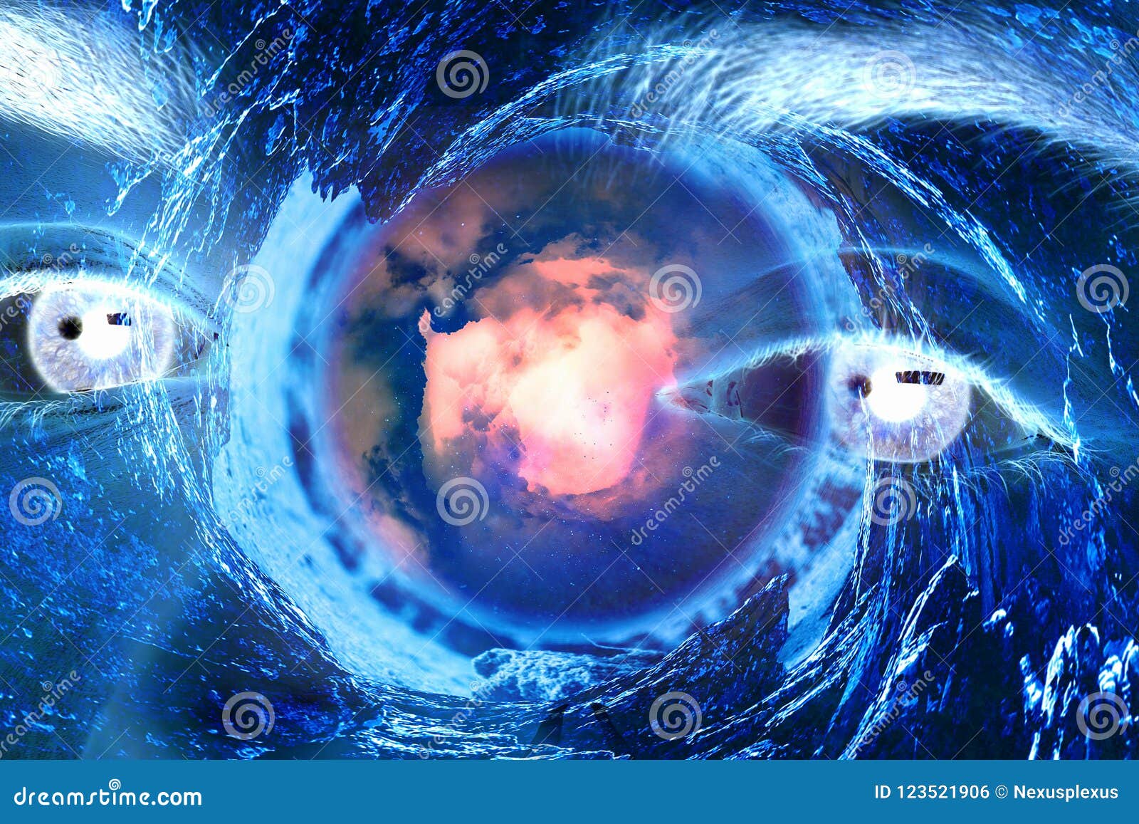 Space abstract backdrop stock photo. Image of eternity - 123521906