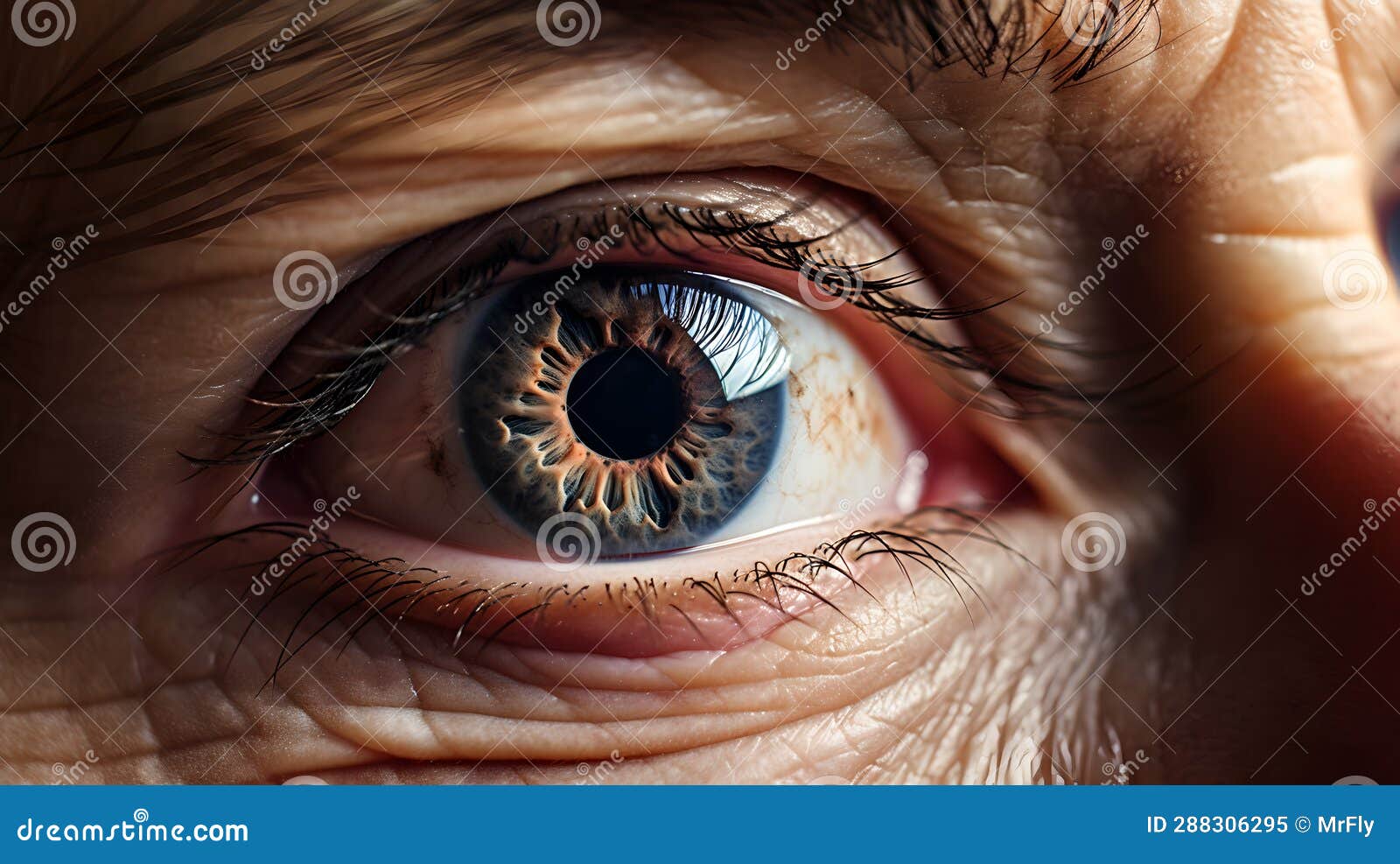 Human Eye, Vision, Clear Eyesight Stock Illustration - Illustration of ...