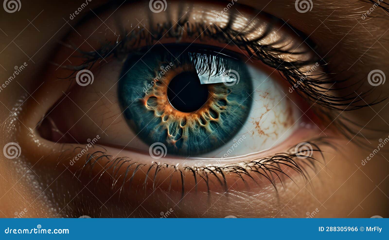 Human Eye, Vision, Clear Eyesight Stock Illustration - Illustration of ...