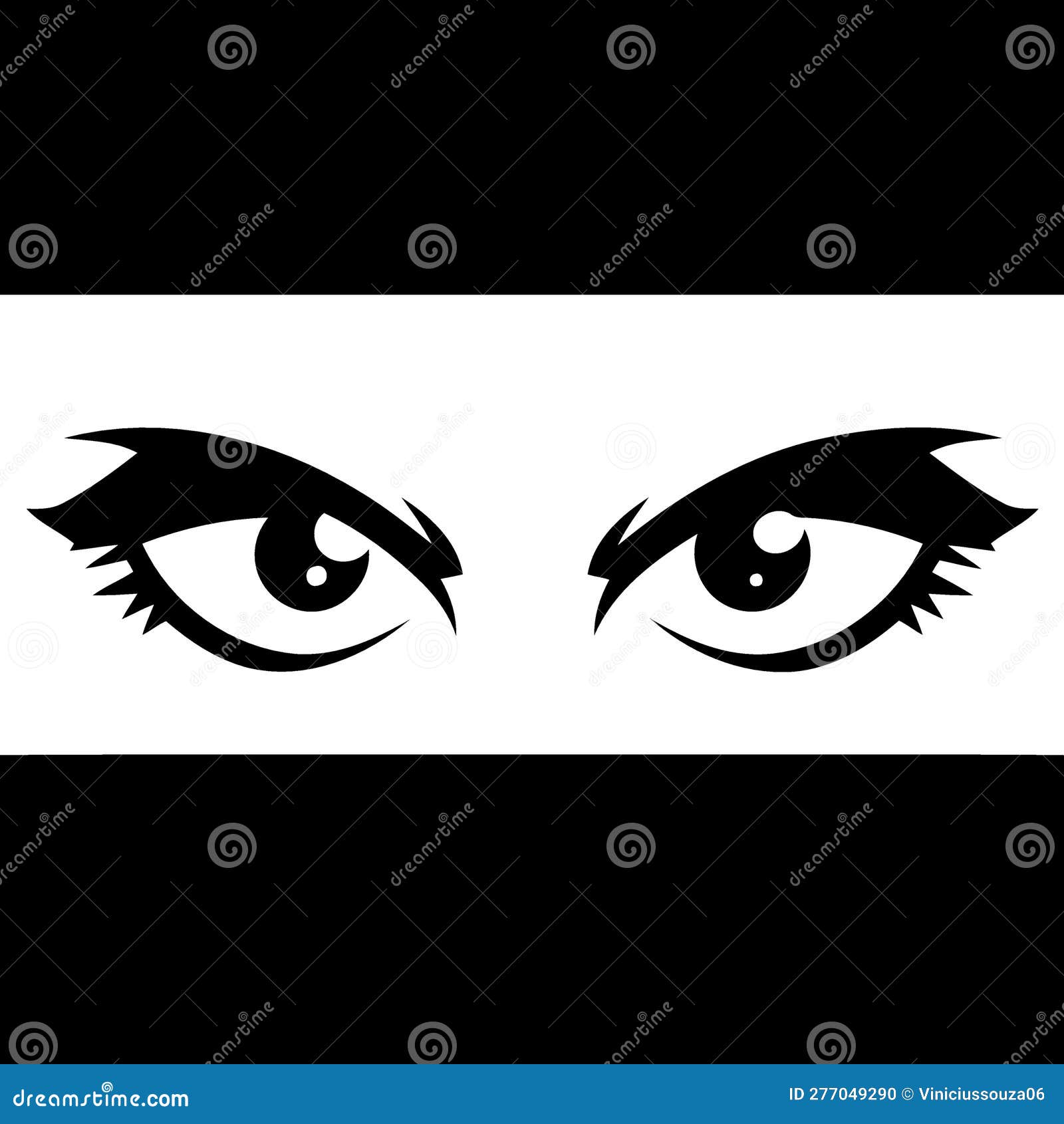 Eyes Watching. Eye Loading Stock Photography | CartoonDealer.com #90204506