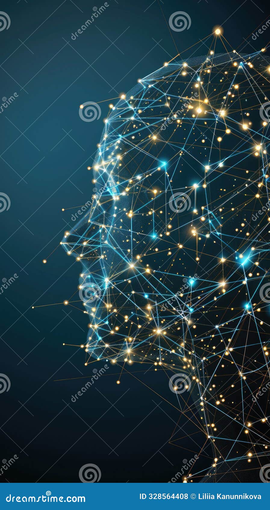 A Human Face Dissolves into a Cloud of Data Particles, Illustrating the ... A Human Face Dissolves into a Cloud of Data Particles, Illustrating the ...