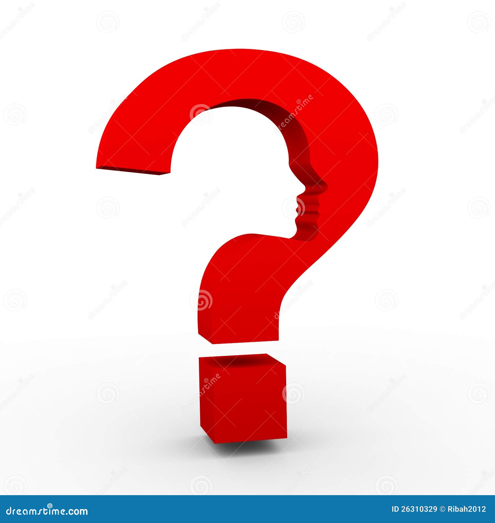 Human Face Question Mark Royalty-Free Stock Photography | CartoonDealer ...