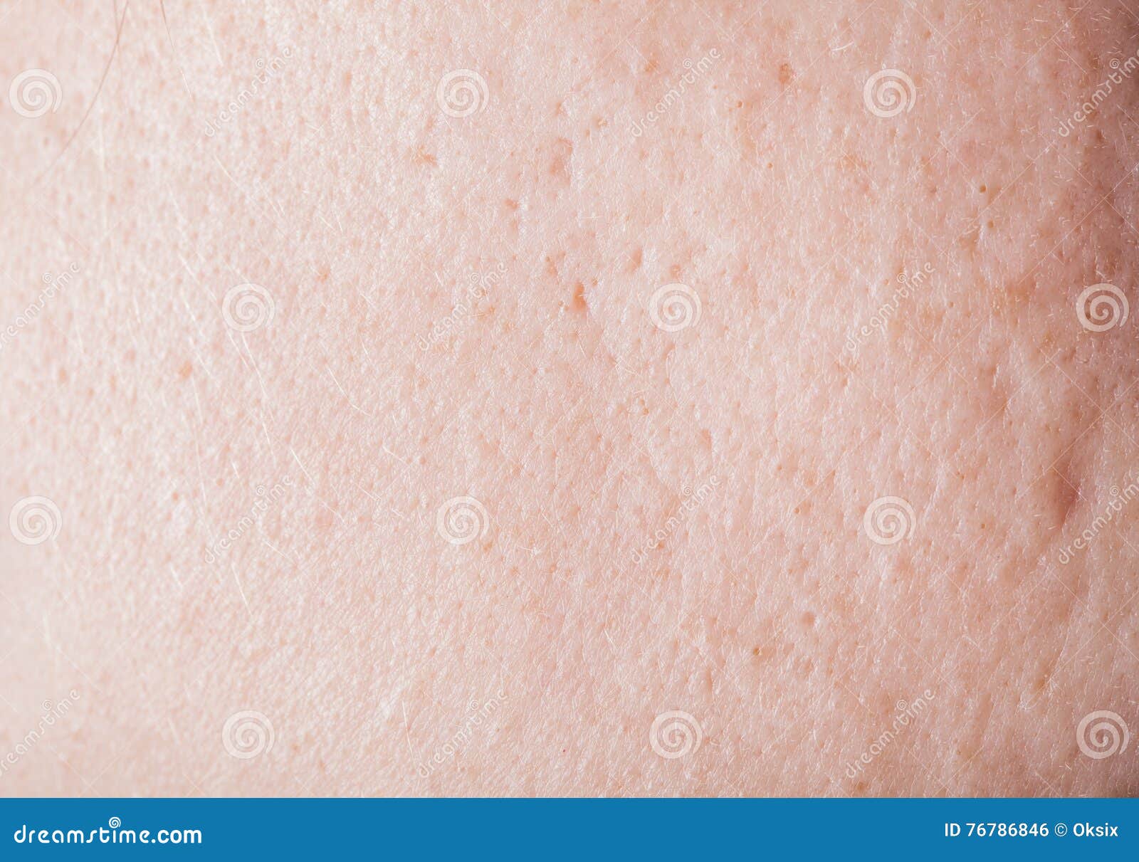 Human face skin texture stock photo. Image of skincare - 76786846