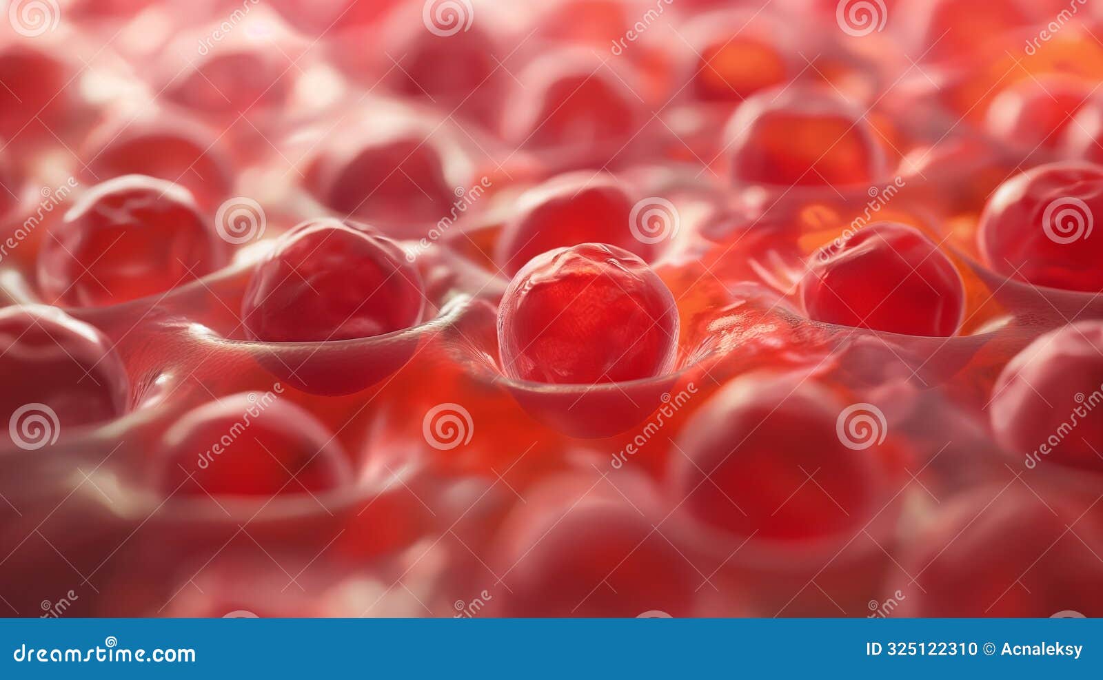 Human Fat Body Tissue Under Microscope View for Physiology Education ...