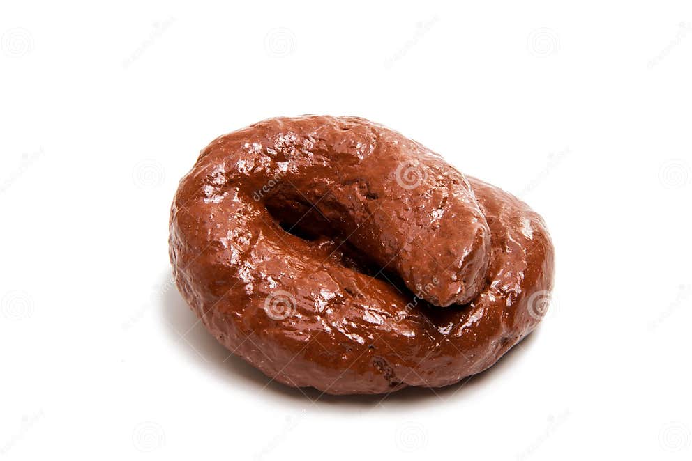 Human feces isolated stock photo. Image of excrement - 97404530