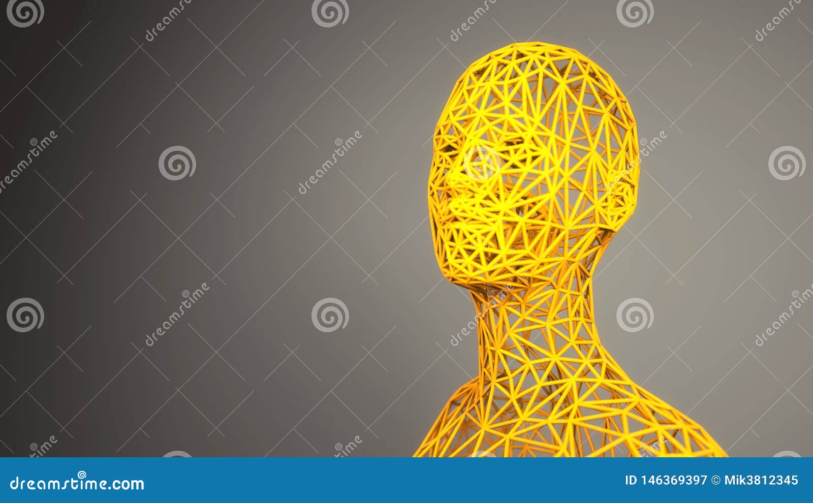 Human Figure Concept Illustration Background Stock Illustration Illustration Of Grey