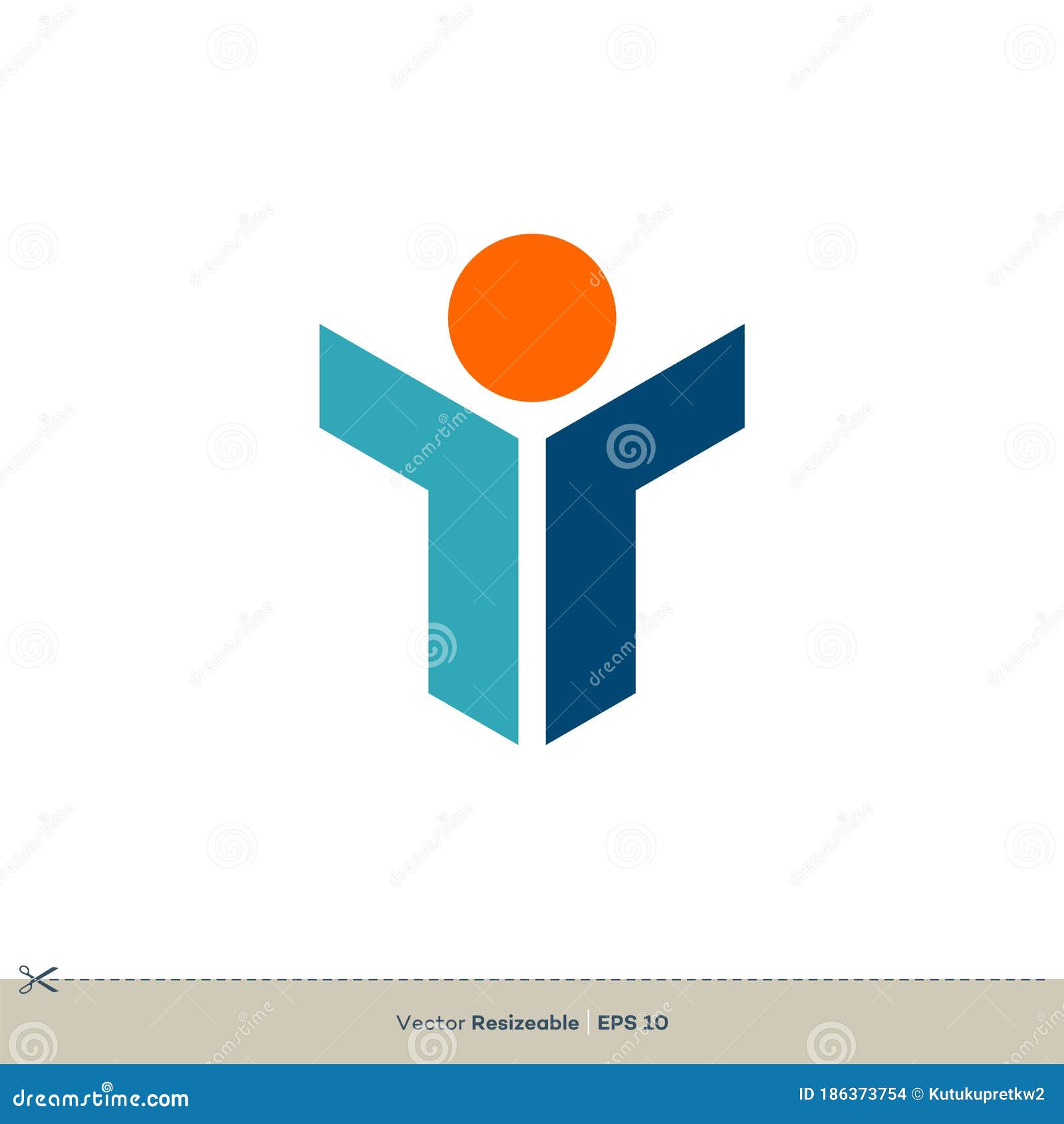 Human Figure Vector Logo Template Illustration Design. Vector EPS 10 ...