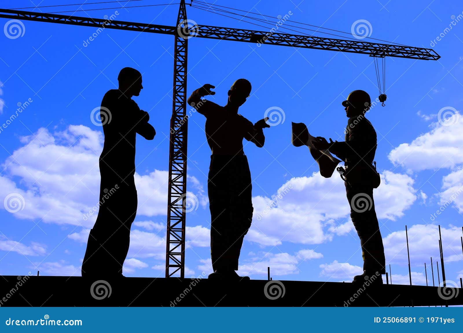 Human figures builders stock illustration. Illustration of architecture ...