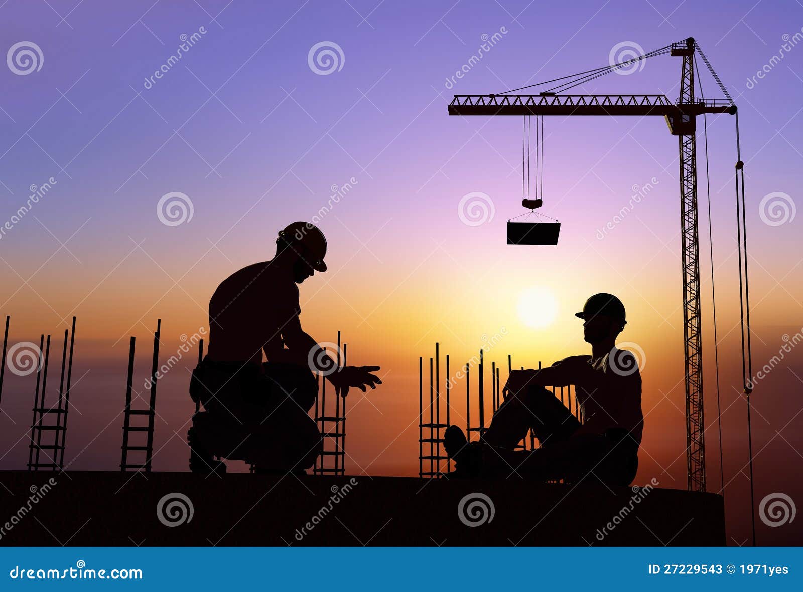 Human figures builders stock illustration. Illustration of profession ...