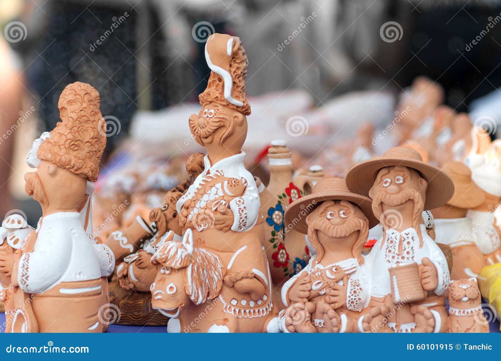 Human figures from clay stock image. Image of people - 60101915