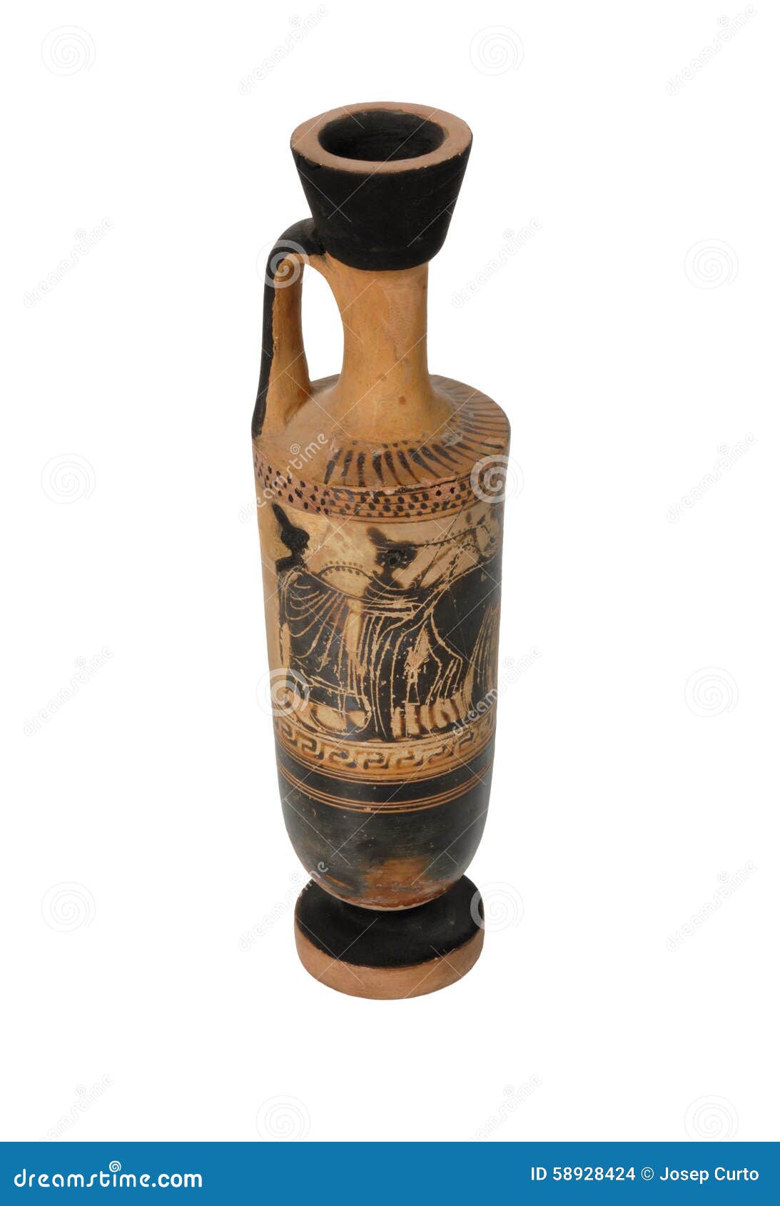 Human Figures in a Greek Vase Stock Photo - Image of athens, fantasy ...