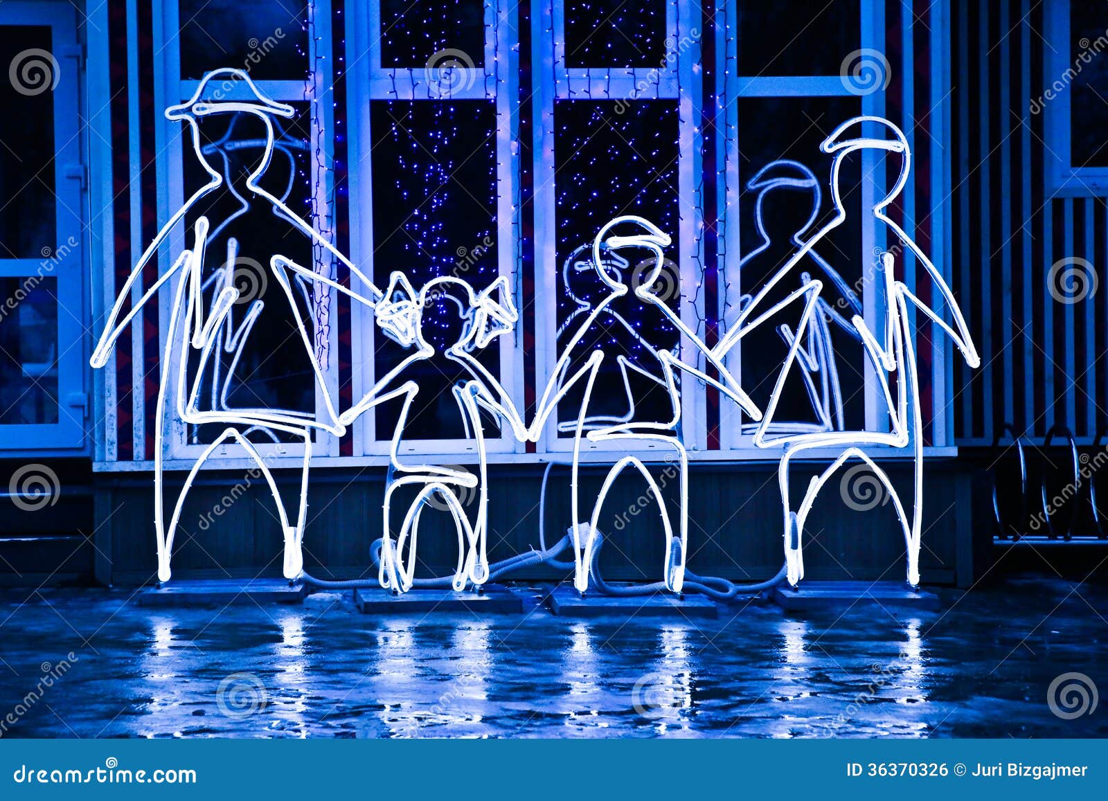 Human Figures from a Shining Light Tube Stock Photo - Image of ...