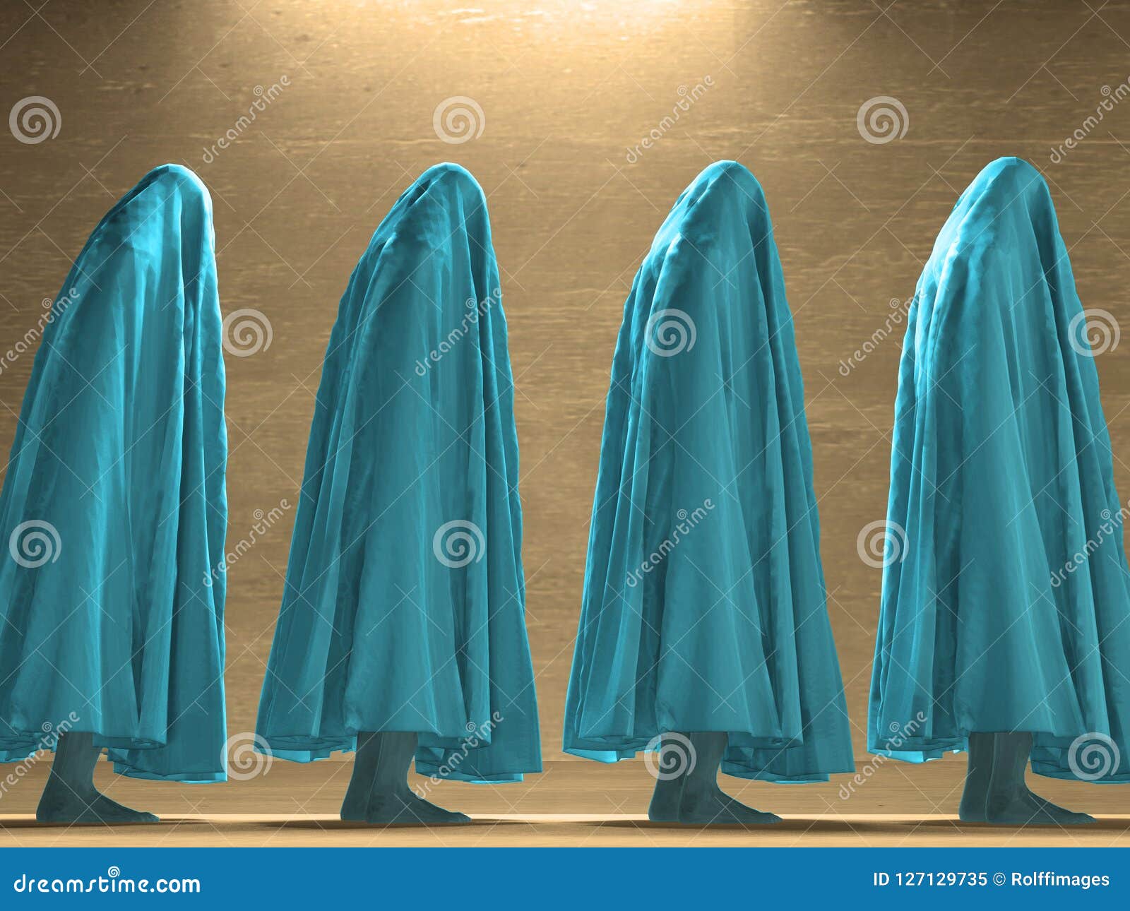 Covered by cloth stock image. Image of mystery, likenesses - 127129735