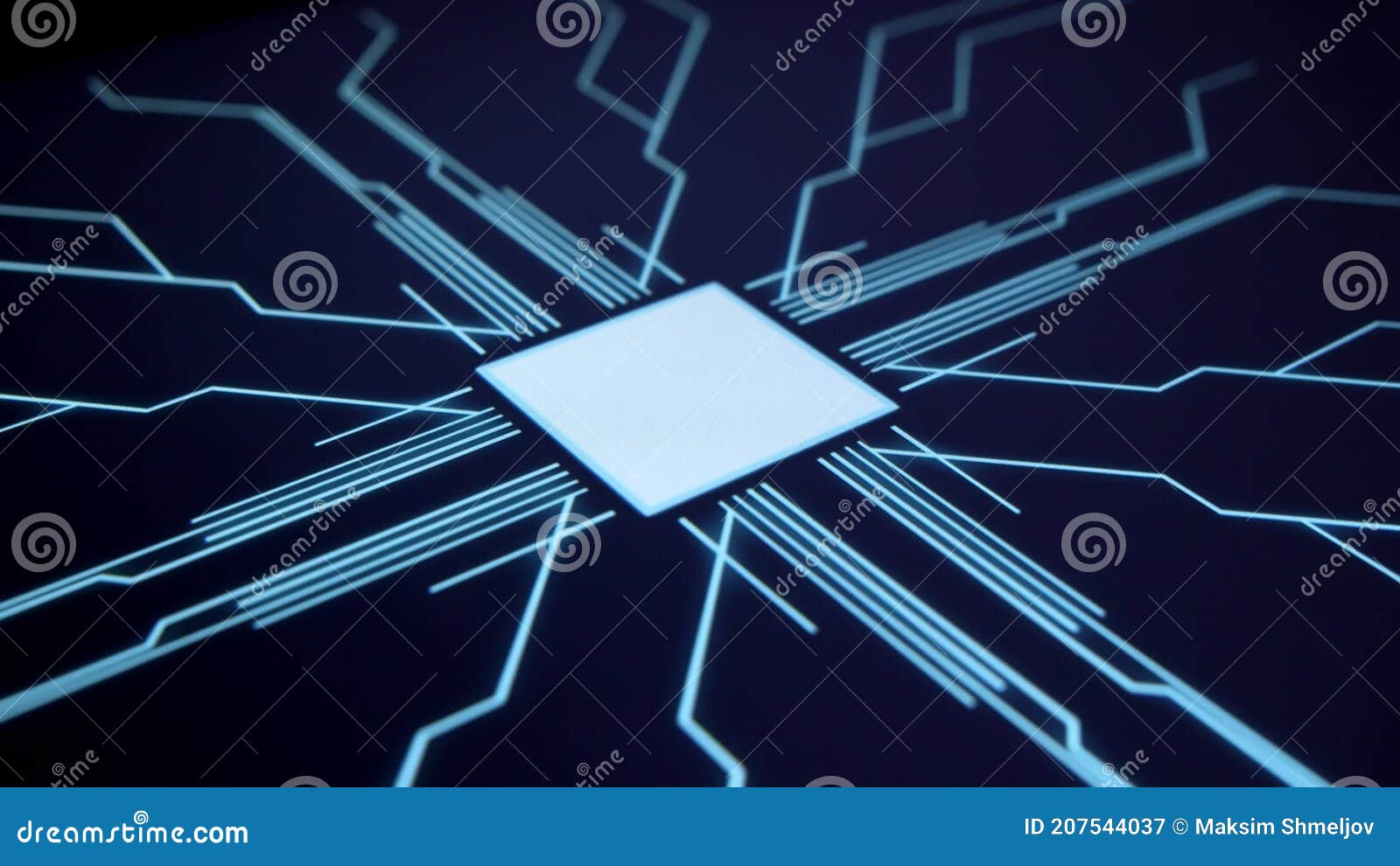 Human Finger is Pressing a Digital Button on a Glowing Touchscreen ...