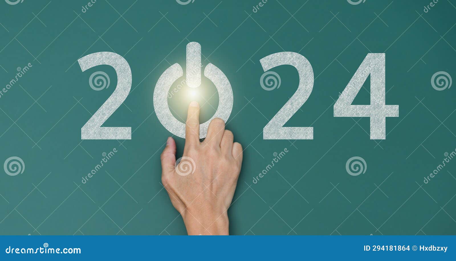 Human Finger Pressing 2024 Start Button Stock Photo - Image of holiday ...