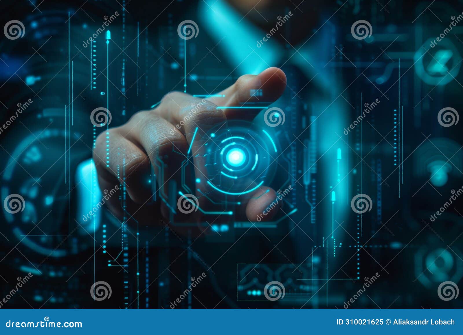 Human Fingerprint Scanning and Biometric Authentication. Future ...
