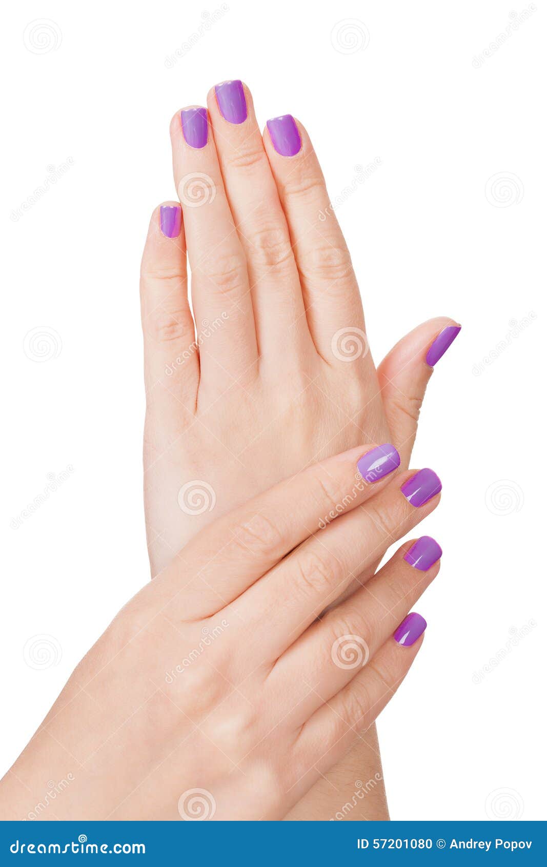 Human Fingers with Beautiful Manicure Stock Photo - Image of design ...