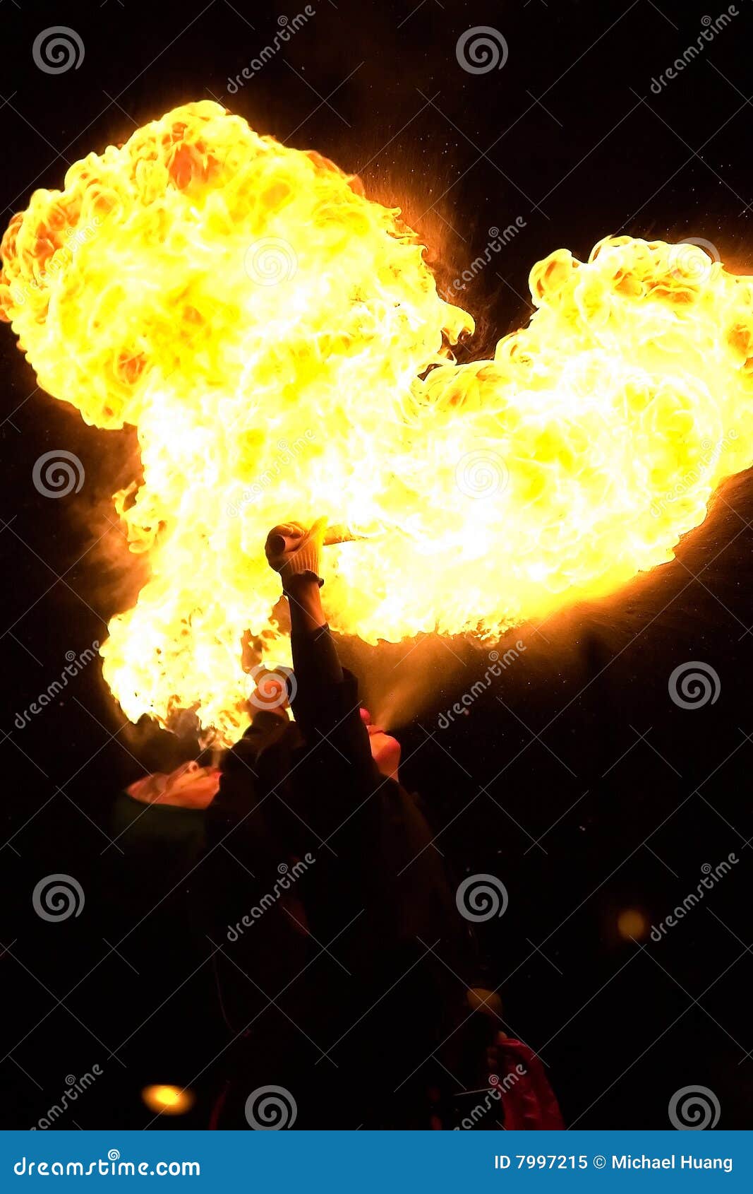 Human Fire Breather stock image. Image of performer, carnival - 7997215