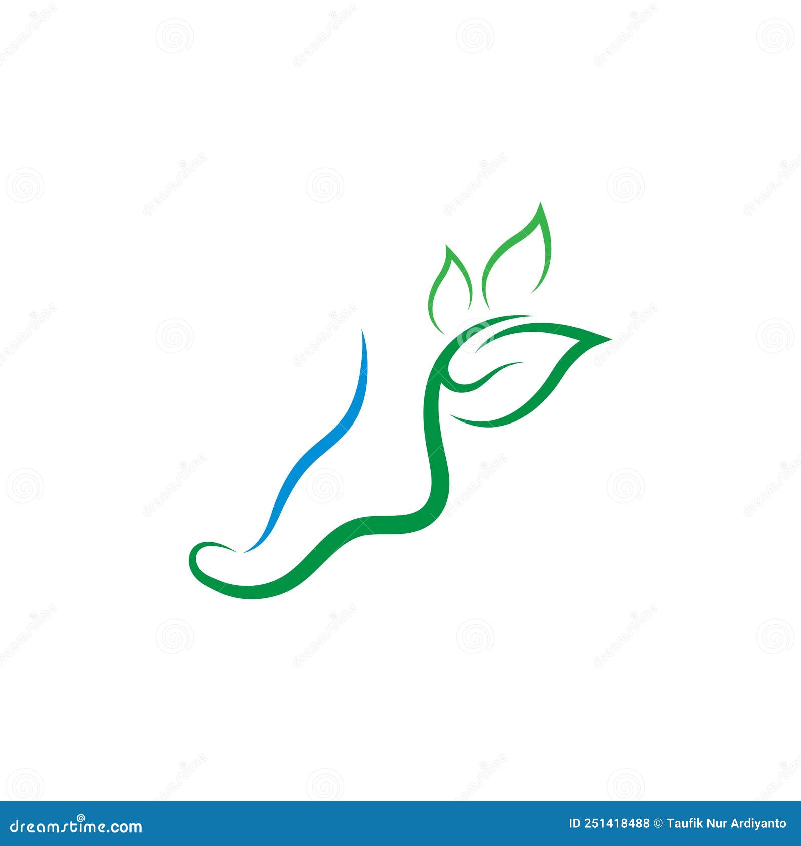 Human Foot Icon Logo Design Illustration Stock Illustration ...