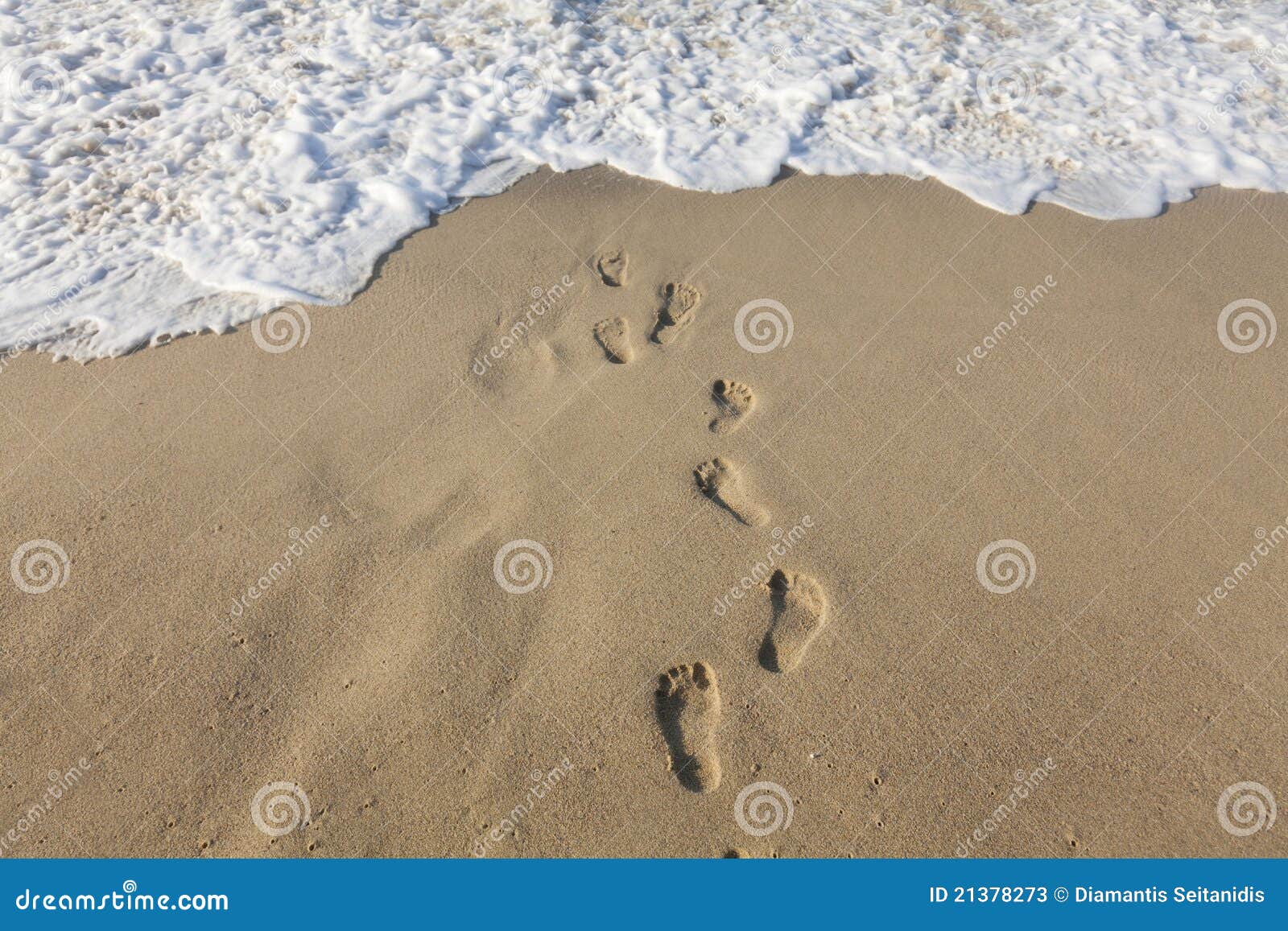Human footmarks stock image. Image of barefoot, edge - 21378273