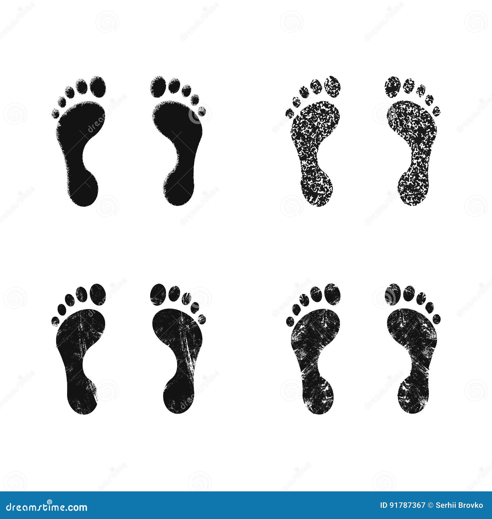 Human Footprint Outline