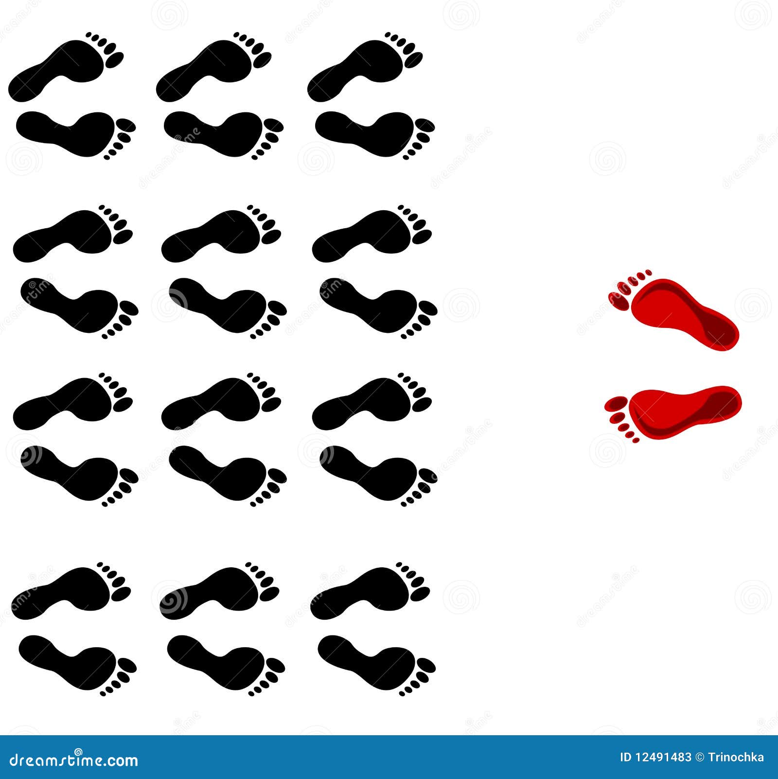 Human Footprints Star Mosaic And Taliban Distress Stamp Cartoon Vector ...