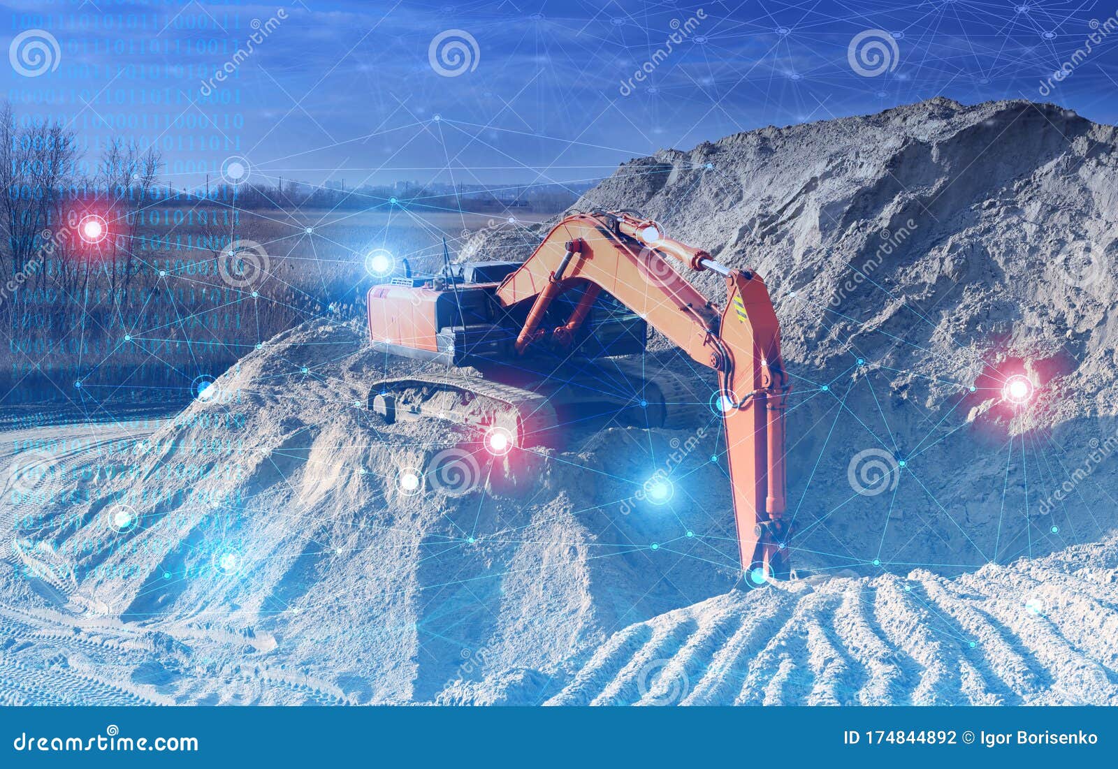Human-free Construction, Automatic Production and Control of Excavator ...