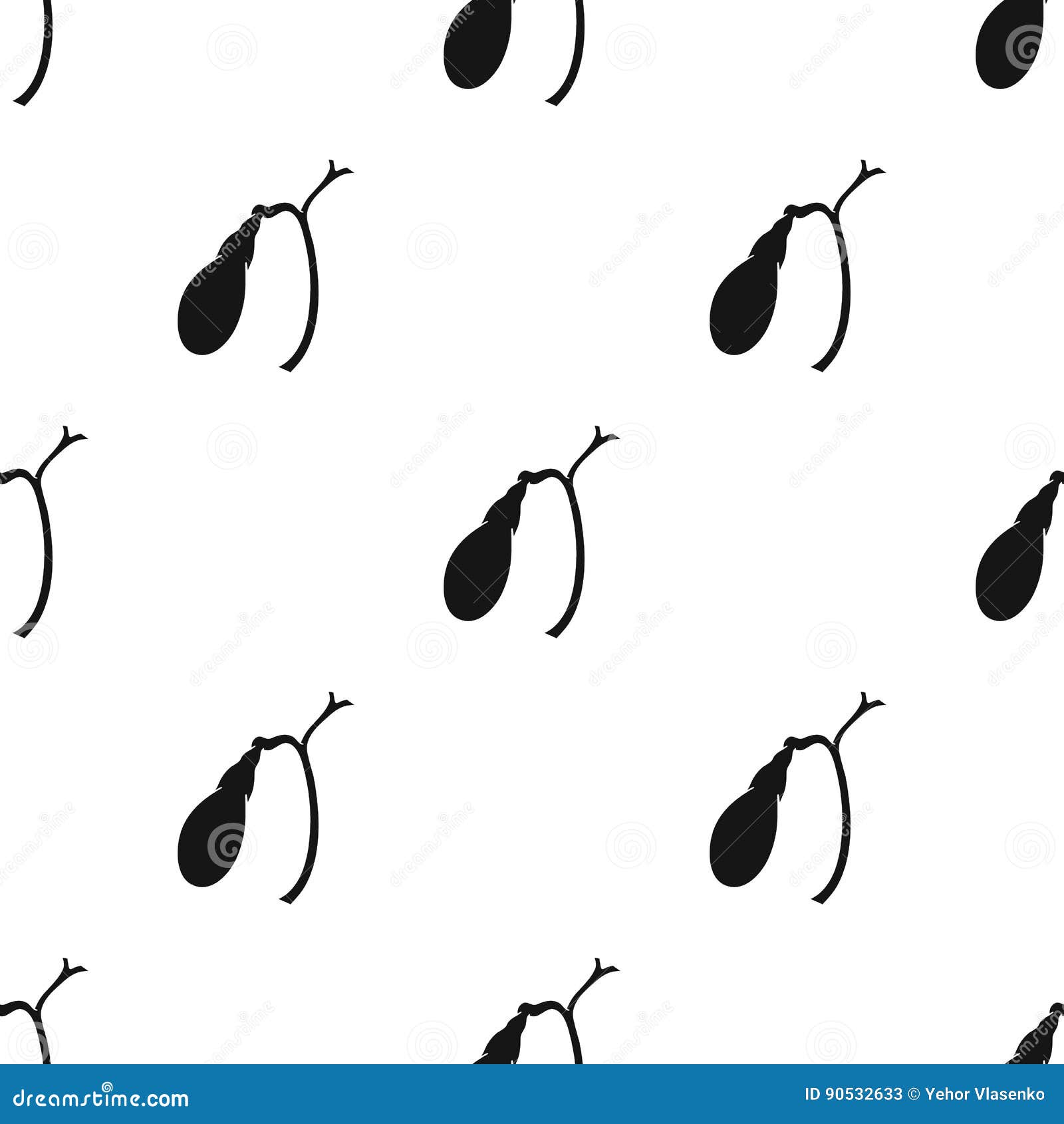 Human Gallbladder Icon in Black Style Isolated on White Background ...