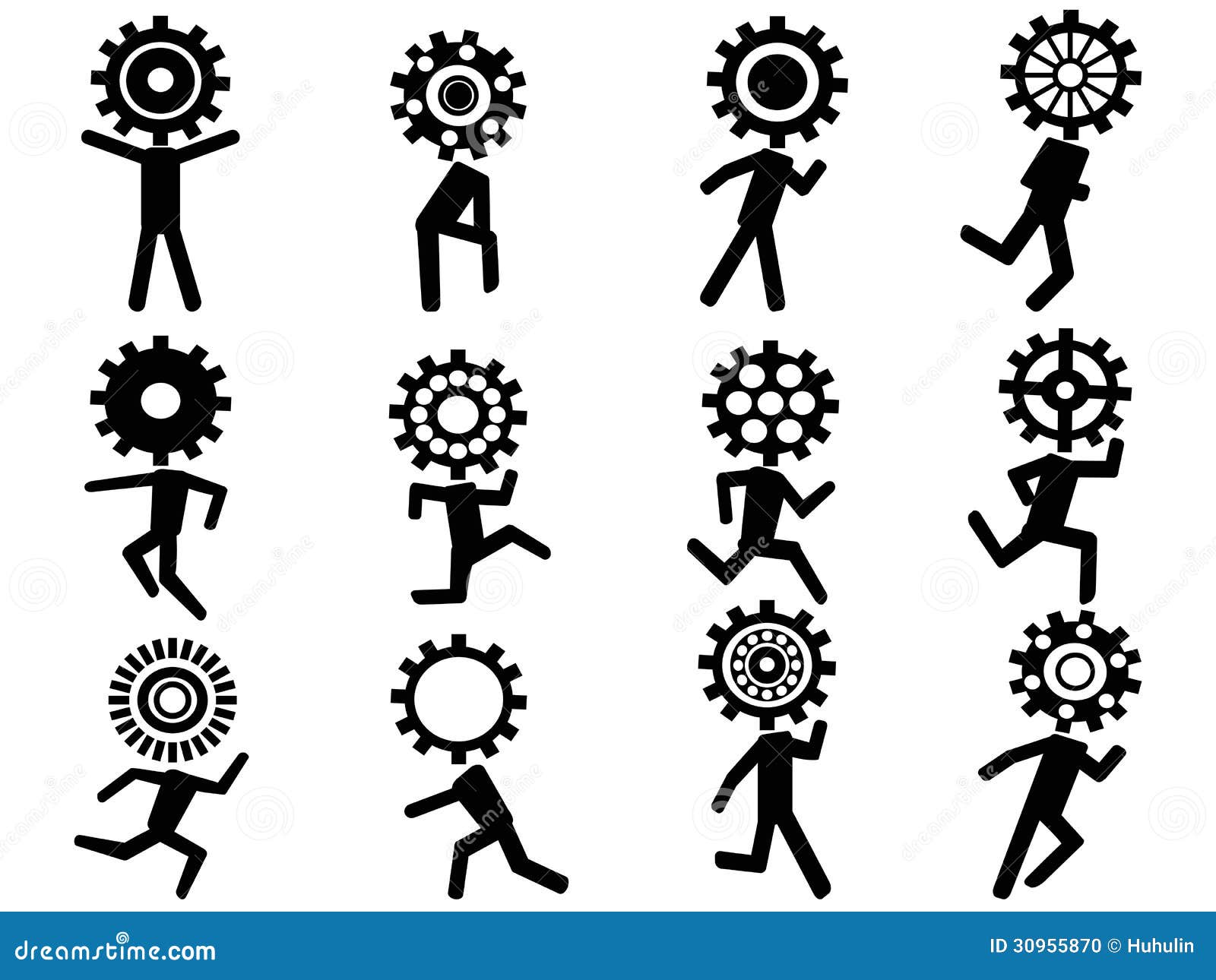 Pictogram Gear Head Stock Illustrations – 1,762 Pictogram Gear Head ...