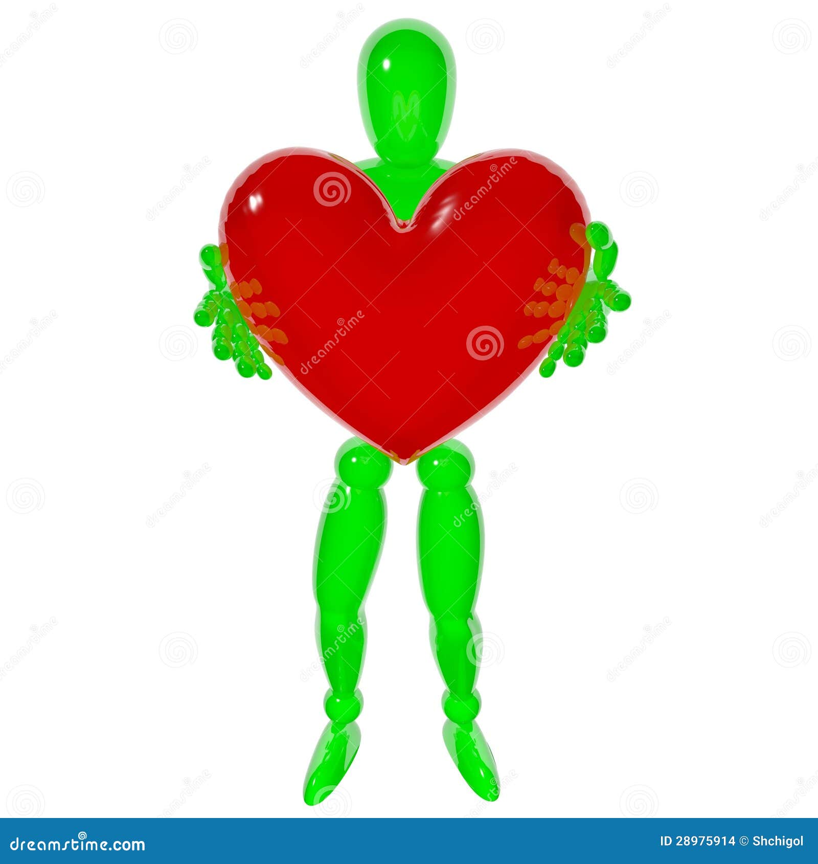 Human give heart stock illustration. Illustration of ideas - 28975914