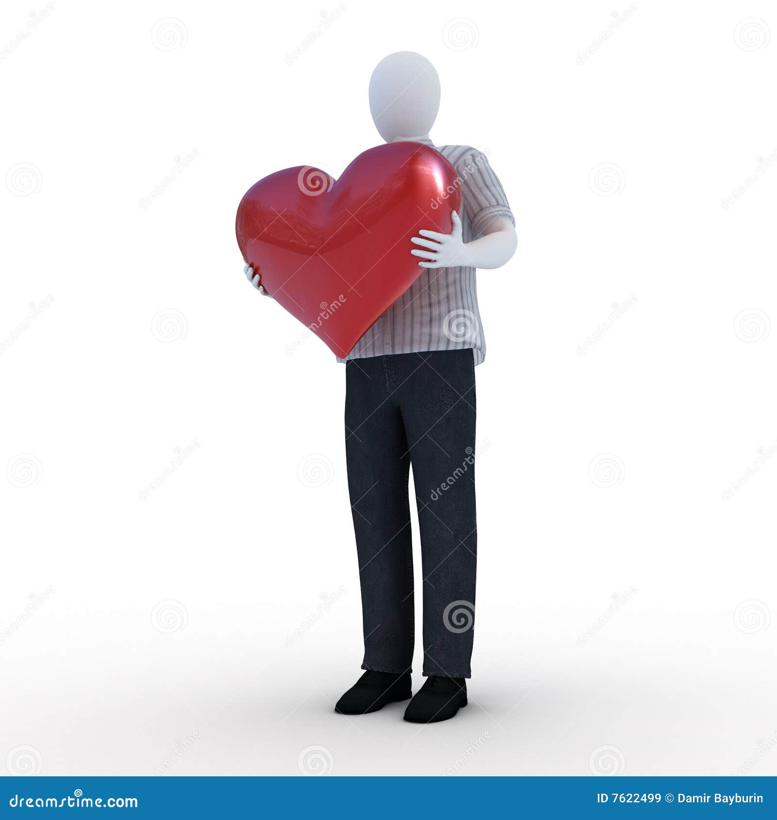 Human giving his heart stock illustration. Illustration of date - 7622499