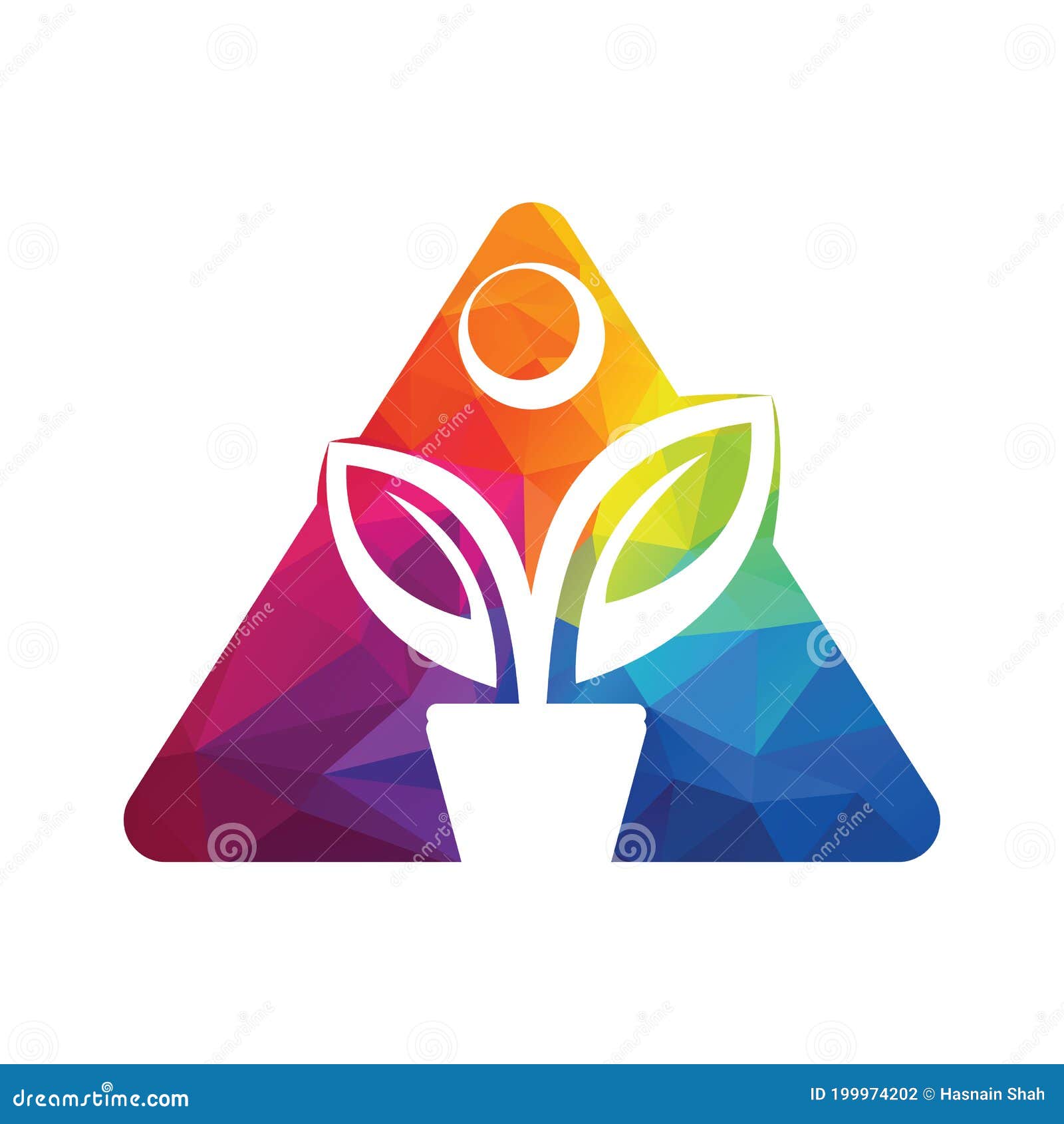 Human Growth Vector Logo. stock vector. Illustration of environment ...