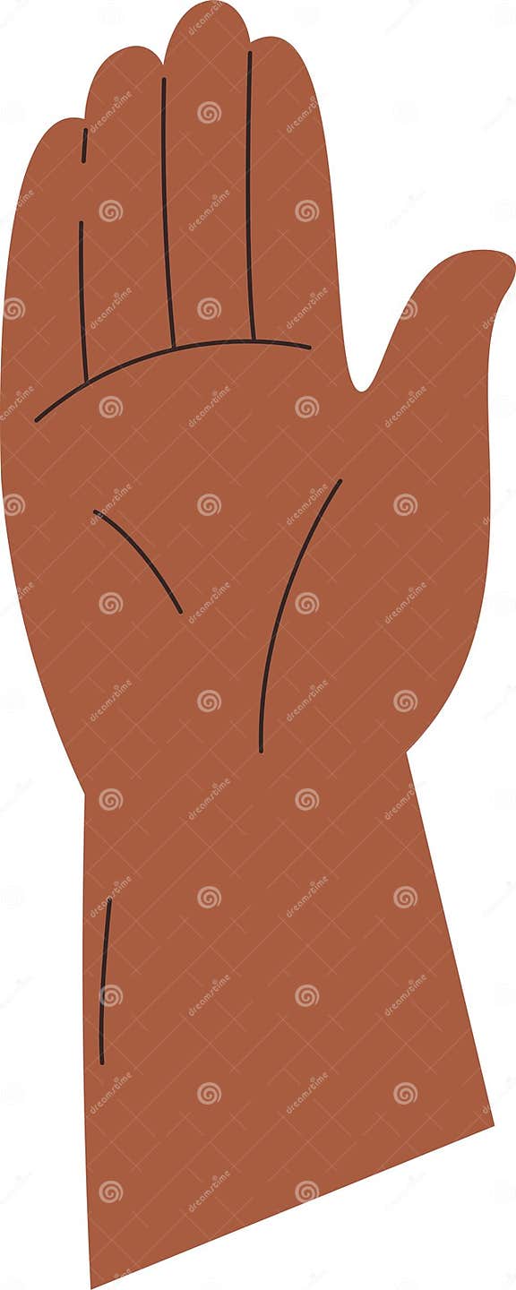 Human Hand Arm stock vector. Illustration of vector - 325905420