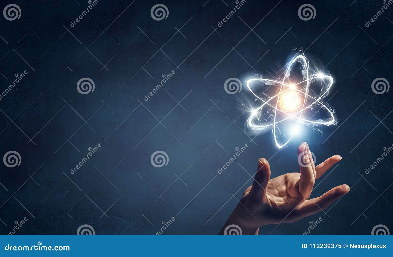 Humankind and science stock illustration. Illustration of energy ...