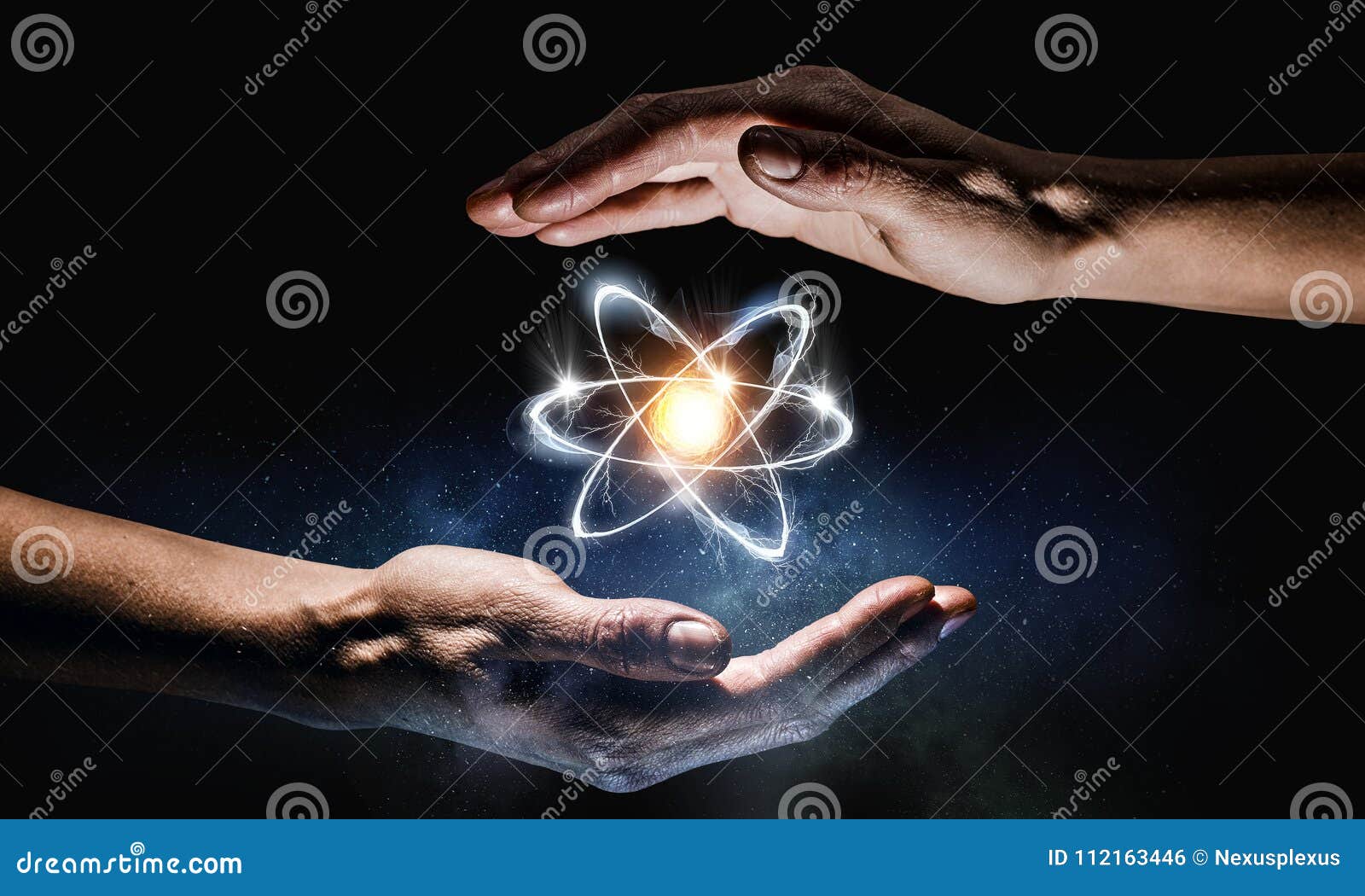 Humankind and science stock photo. Image of hand, finger - 112163446