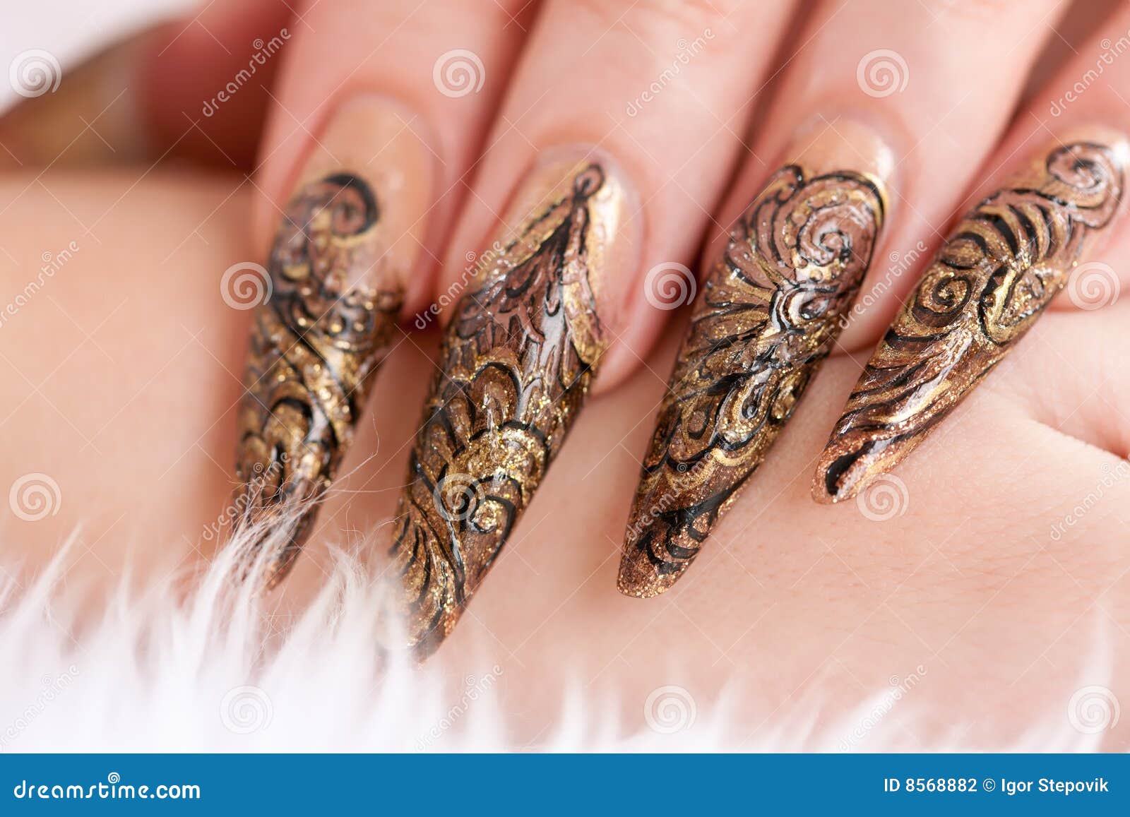 Human Hand with the Beautiful Fingernail Stock Photo - Image of ... Human Hand with the Beautiful Fingernail Stock Photo - Image of ...