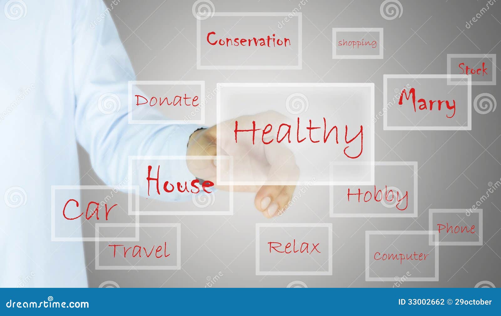 Human Hand Choose Healthy First Stock Photo - Image of beautiful, body ...