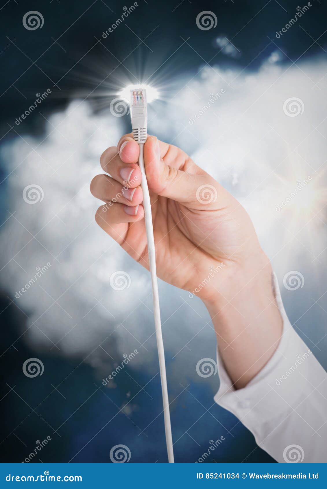 Connecting Cable Clamp Royalty-Free Stock Image | CartoonDealer.com ...