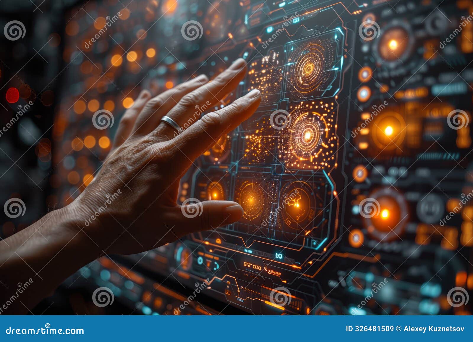 A Human Hand Controls a Touchscreen with Artificial Intelligence and ...