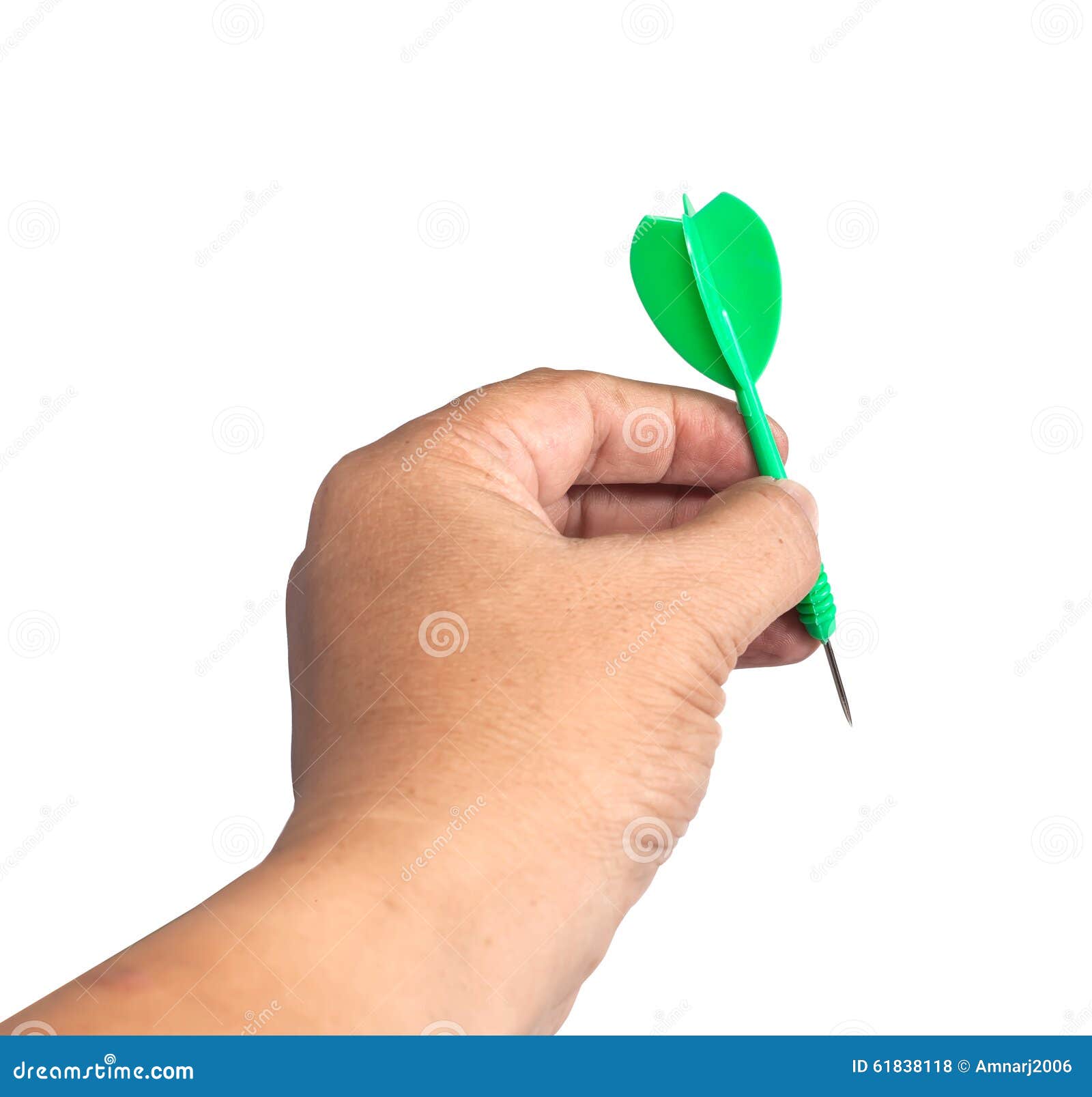Human Hand with Dart Closeup Stock Photo - Image of human, wall: 61838118