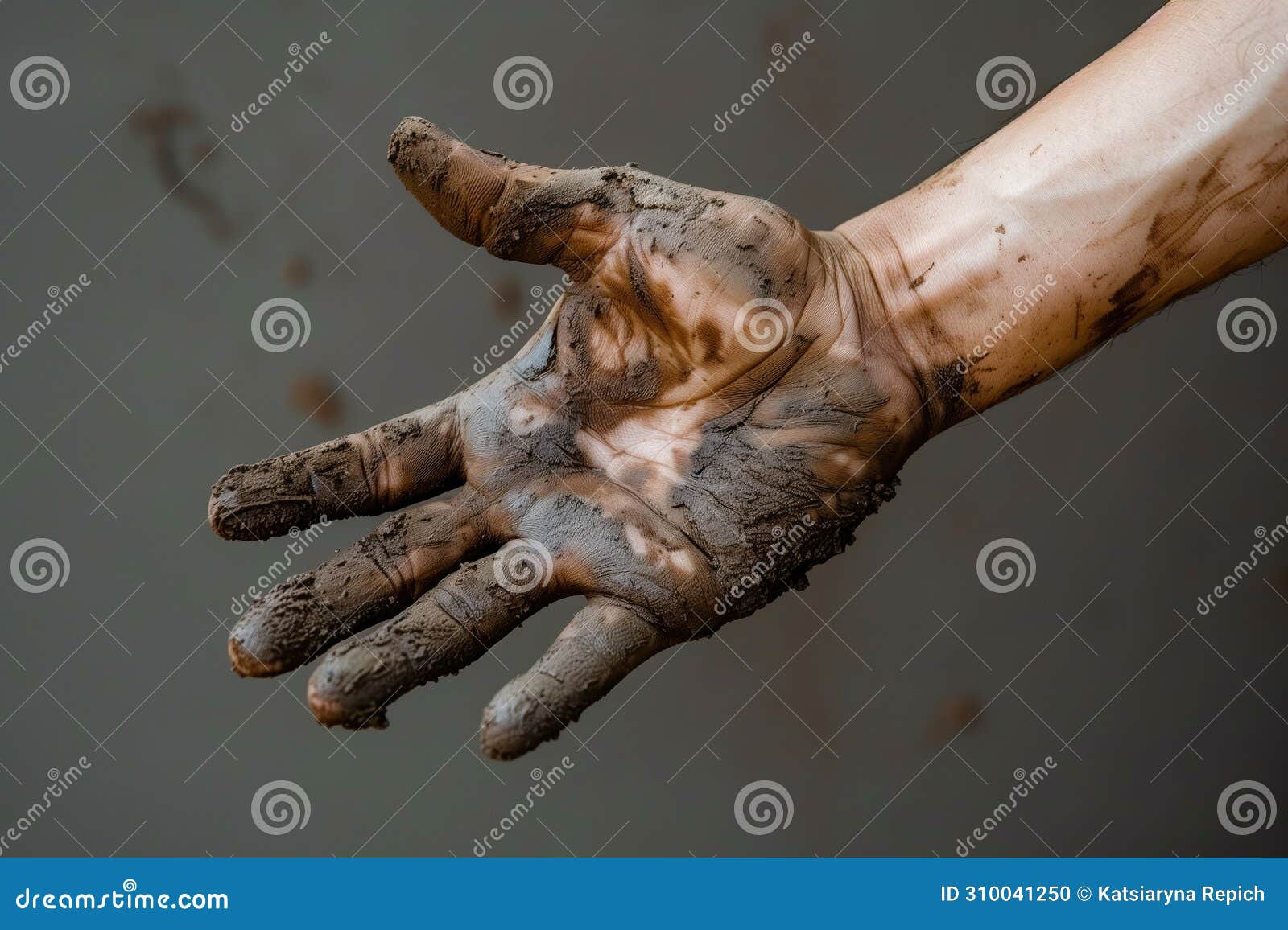 Human Hand with Dirty Skin, Dirty Hands, Dirty Hands, Dirty Hands Stock Illustration ...