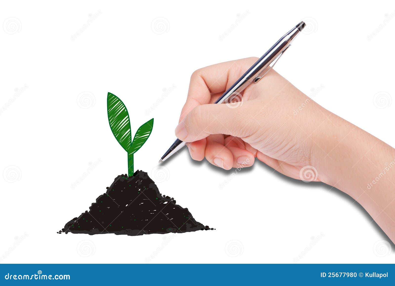 Human hand drawing stock photo. Image of gold, human - 25677980