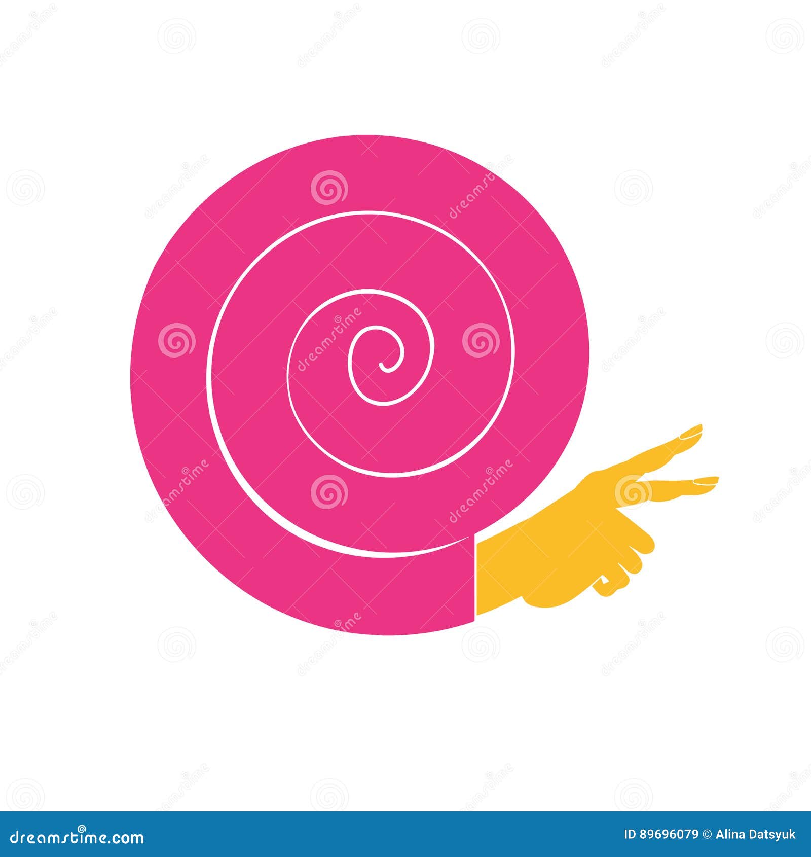 Human Hand Form Snail Stock Illustrations – 7 Human Hand Form Snail ...