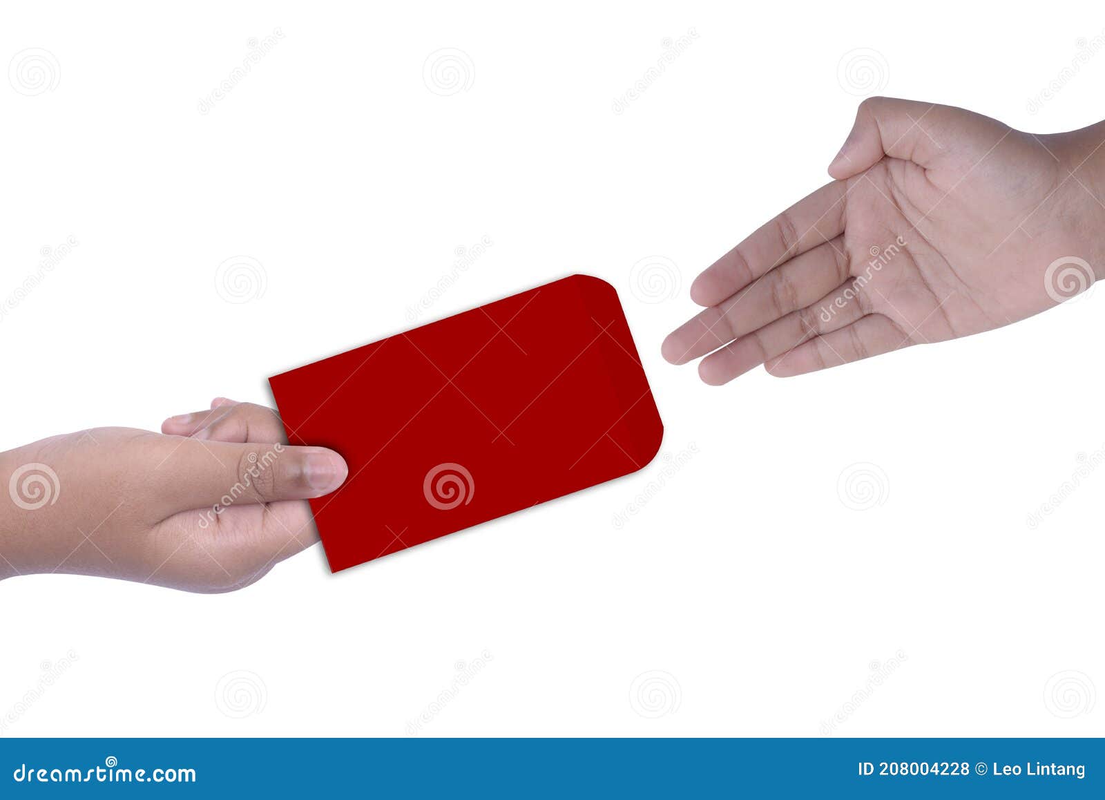 Human Hand Giving Red Envelopes Angpao Stock Photo - Image of gift ...