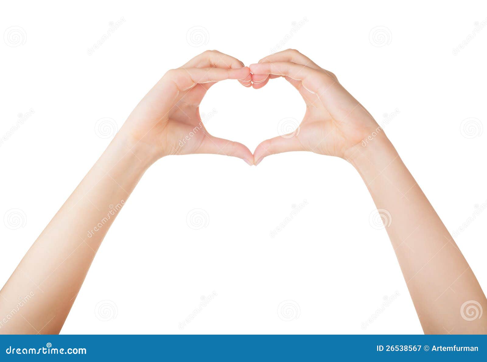 Human Hand Heart Royalty Free Stock Photography - Image: 26538567