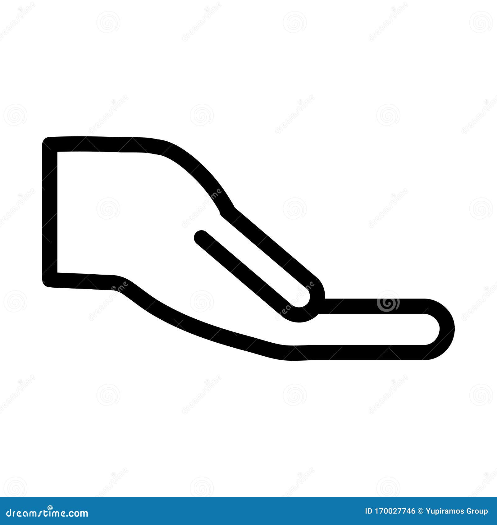 Human Hand Help Support Gesture Icon Stock Vector - Illustration of ...