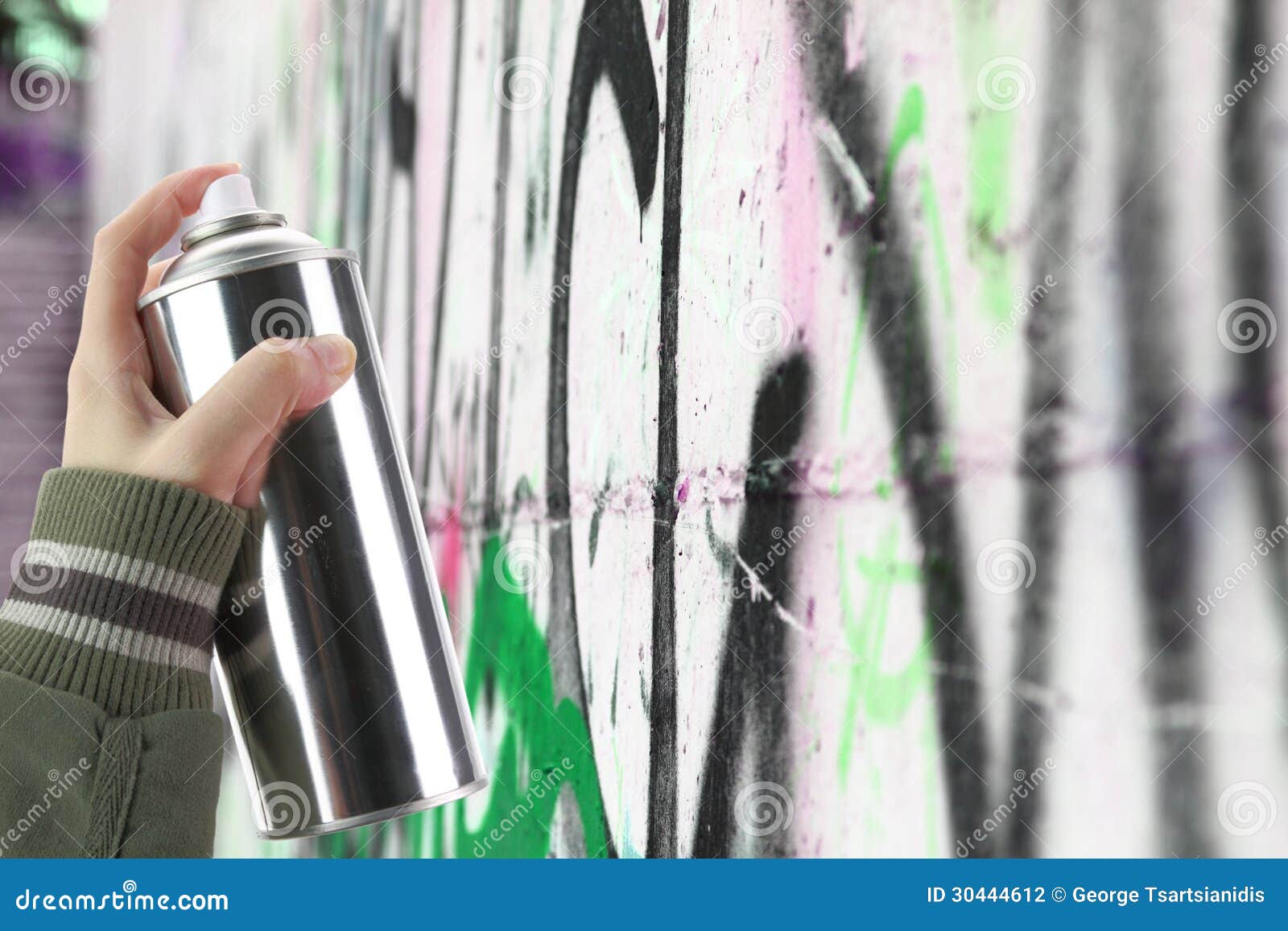 Graffiti Spray Cans Urban Paint Design Stock Photography ...
